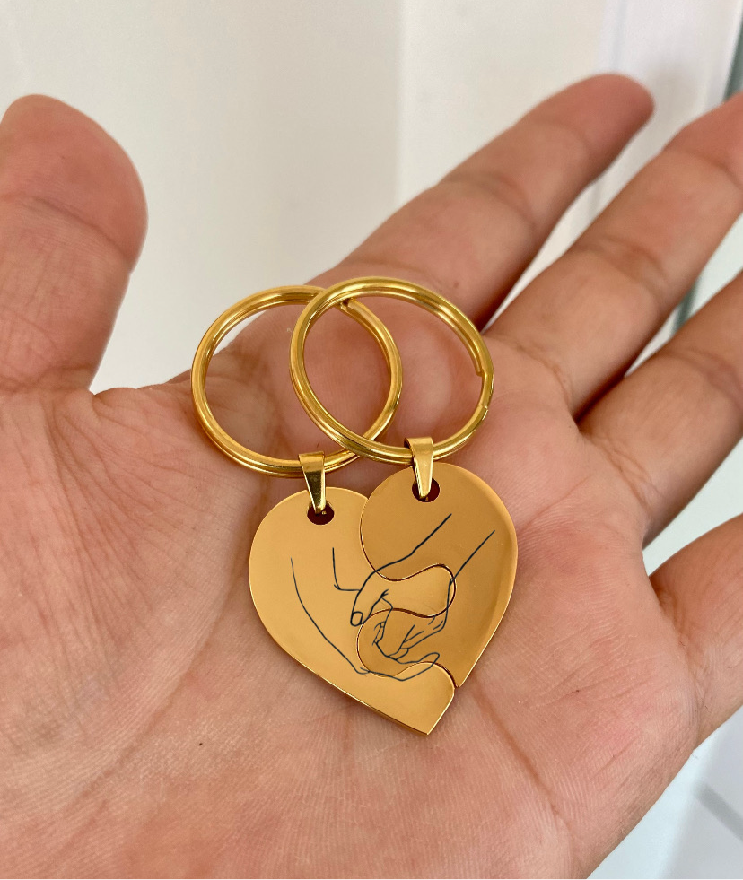 Llavero Puzzle Corazón – MAALVA