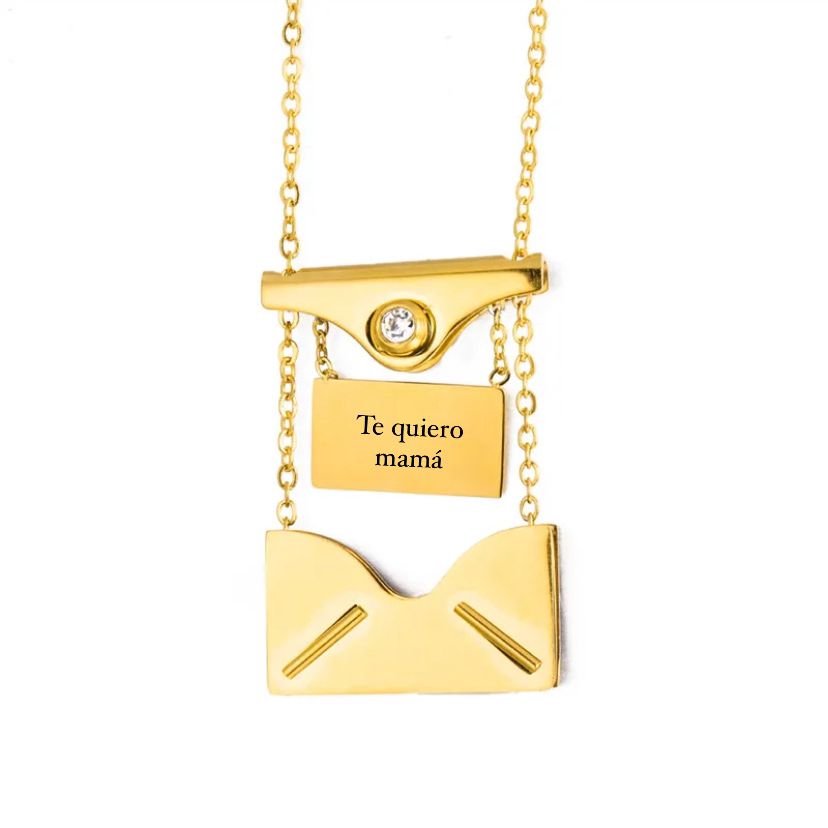 Collar Carta Cristal – MAALVA