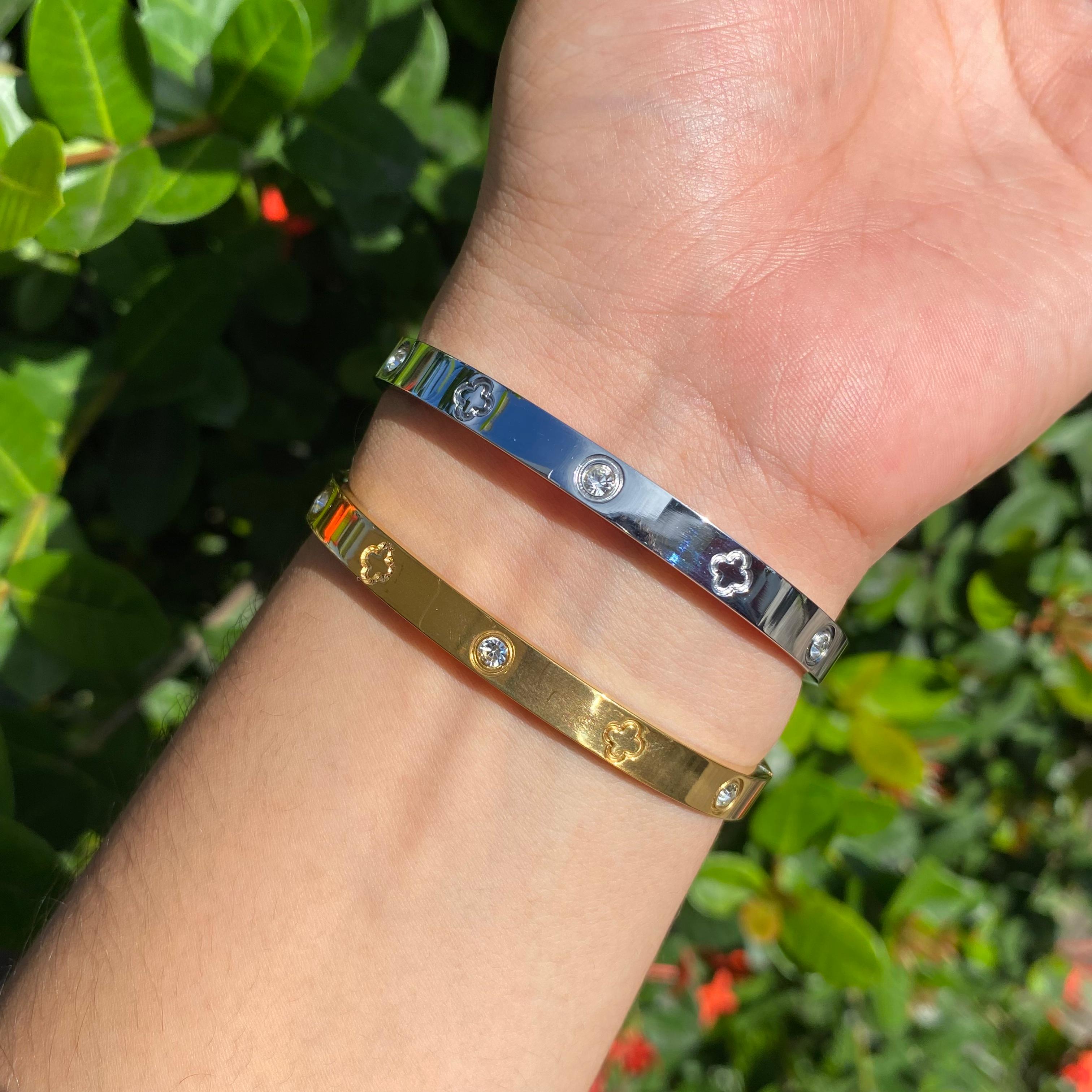 P7165 acero/trébol – MAALVA